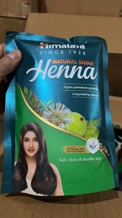 India Himalaya Plant Hair Coloring Lily Magnolia Powder Hair Coloring ...