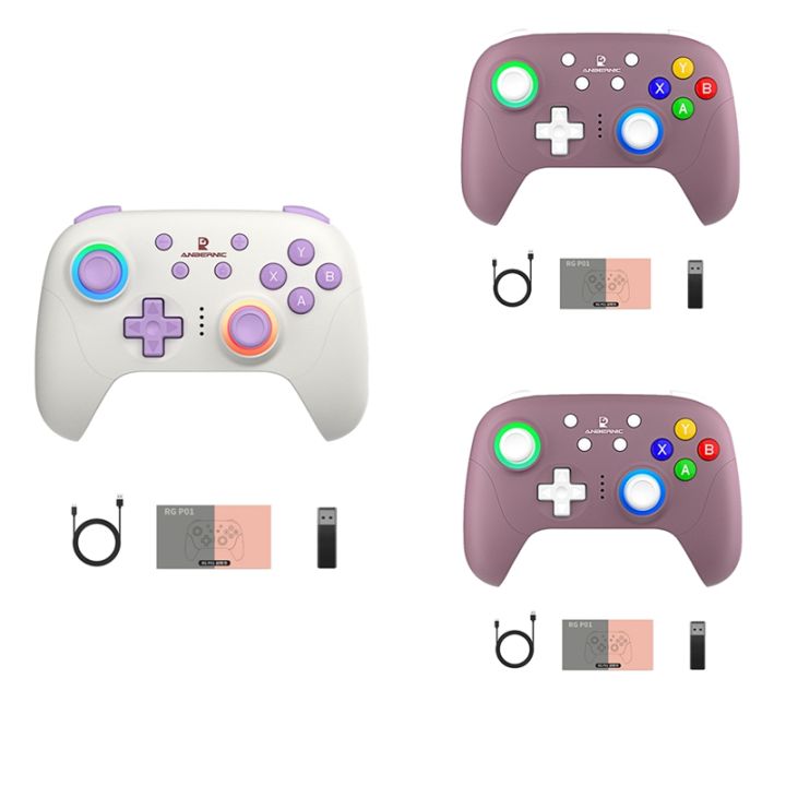 RGP01 Gamepad Wireless Bluetooth Game Controller RGB Hall Effect ...
