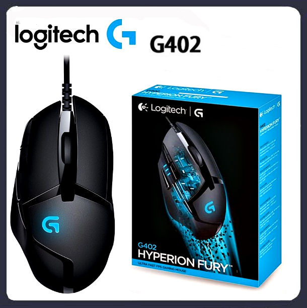 Logitech G402 Hyperion Fury FPS Gaming Mouse 4,000 DPI ( เมาส์เกมมิ่ง ...