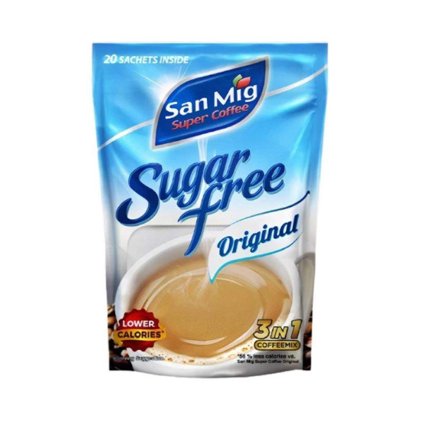 San Mig Coffee 3in1 Sugar Free Original 7G X 20Pcs | Lazada PH