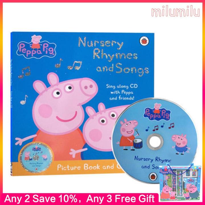 Free CD Peppa Pig Original Children Popular Books Nursery Rhymes and ...