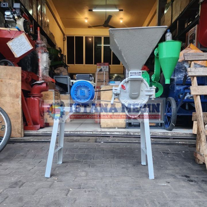 MESIN GILINGAN TAHU TEMPE KACANG KEDELAI 8" PANDA NT 200 COMPLETE ...