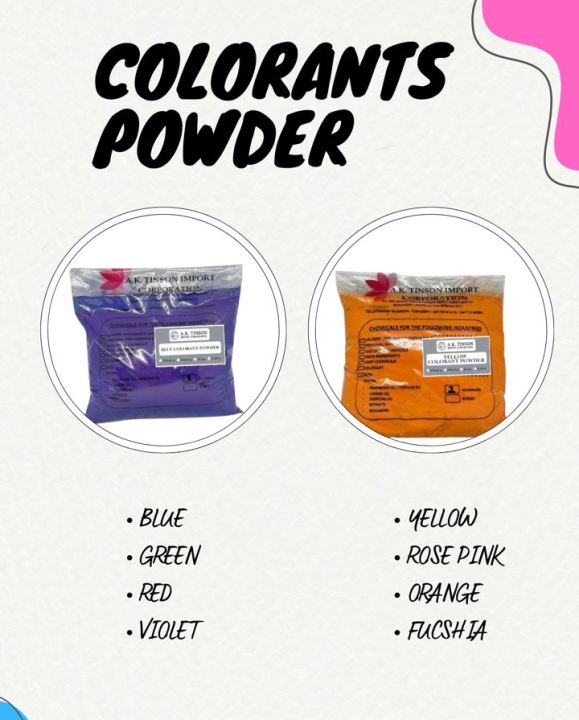 Colorant Powder 250g - Water Based | Lazada PH