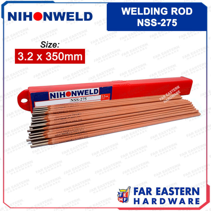 NIHONWELD NSS275 Welding Rod 3.2mm (1/8") for Tool Steel NSS-275 SOLD ...