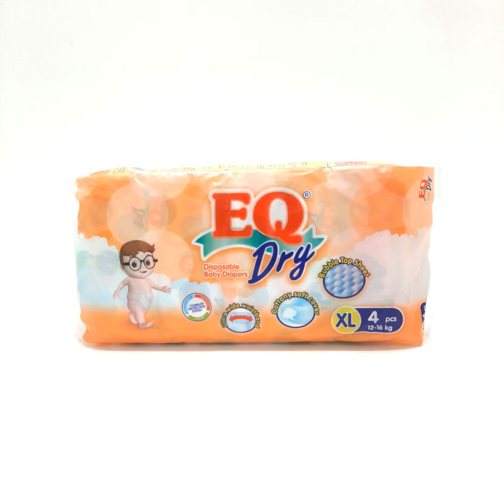 EQ Dry Mini Pack XL 4s | Lazada PH