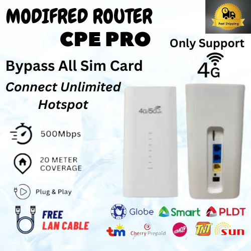 🔥🎉READY STOCK + FREE SHIPPING🔥🎉WiFi Router Sim Card Modem 4G LTE Pro CPE Original LTE Cat12 Up ...