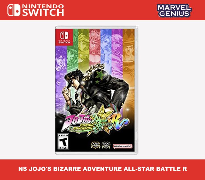 NSW NS Nintendo Switch GAME JOJO JoJo’s Bizarre Adventure All Star Battle R (ENGLISH) | Lazada