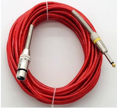 10M Colorful Quality Heavy Duty Short and Long Spring Microphone Wire ...