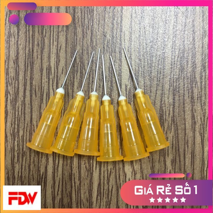 100 chiếc Kim nhựa gài 16G-27G kim bơm keo kim bôi keo nozzle | Lazada.vn