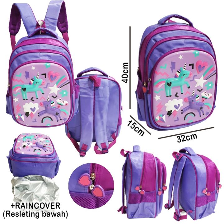Onlan PROMO TAS ANAK SEKOLAH PEREMPUAN SD 16" UKURAN BESAR GAMBAR ...