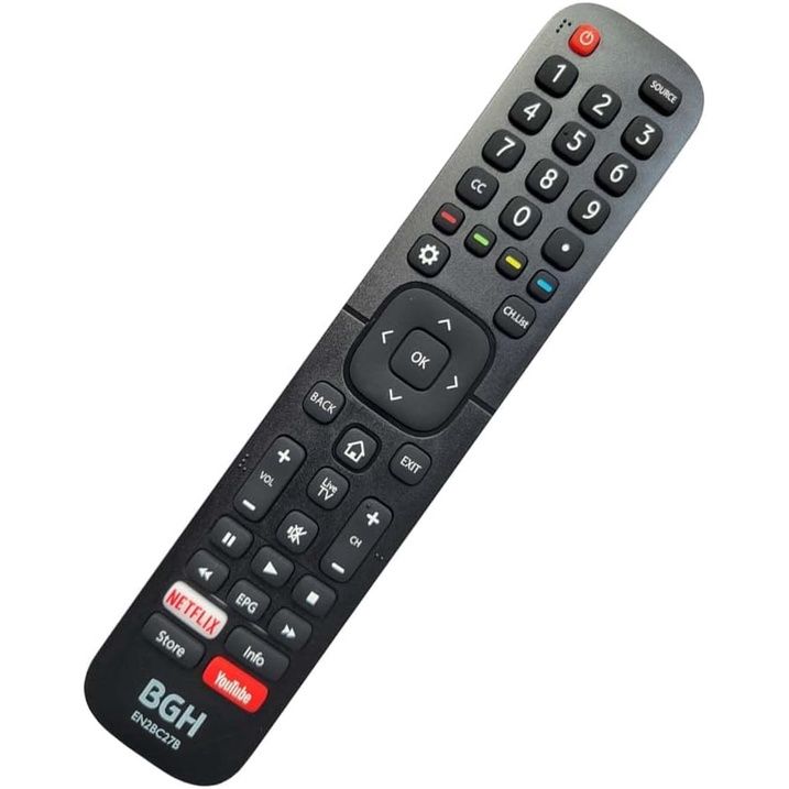 For BGH TV 48BLE4815RTFX Remote Control EN2BC27B For Hisense smart tv ...