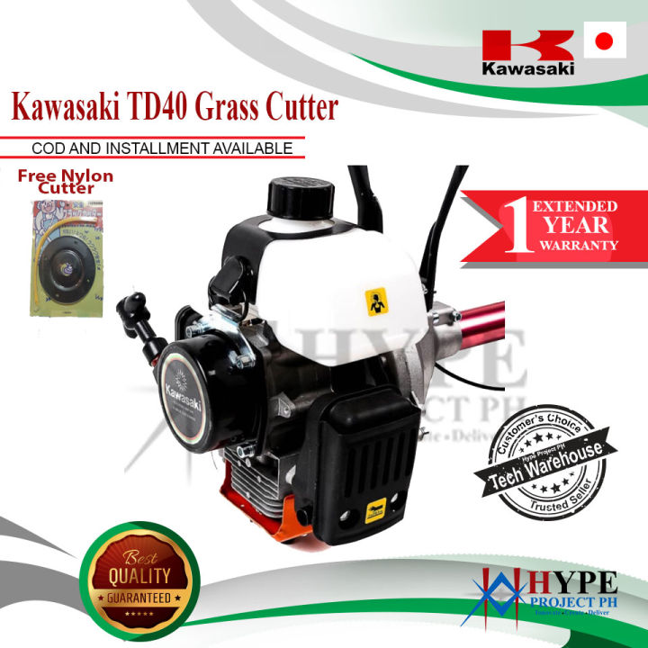 Kawasaki TD40 Grass Cutter Gasoline SALE | Lazada PH
