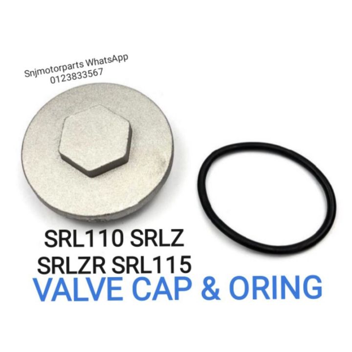 VALVE CAP & ORING SRL110 SRLZ SRLZR LEGENDA ZR LEGENDA 115 SRE SRL105 ...