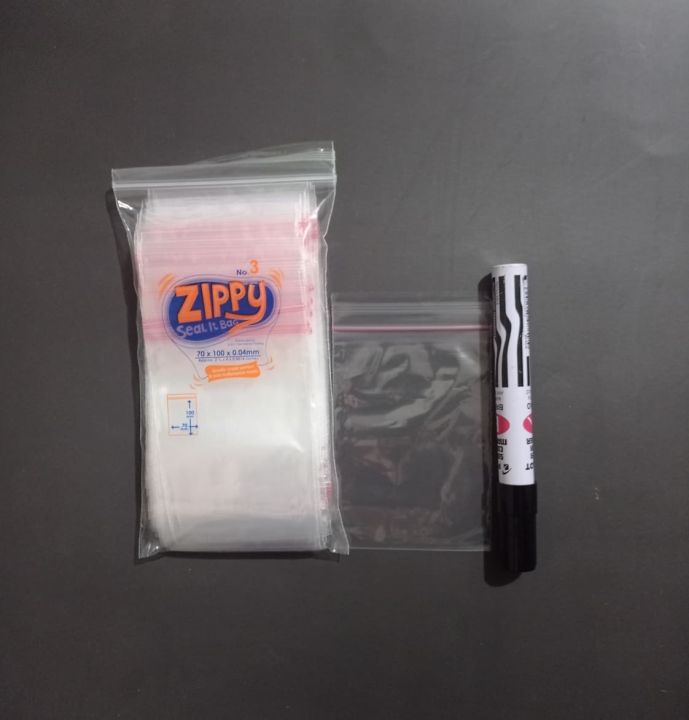 ZIPLOCK POUCH #3 ( 100 PCS ) | Lazada PH