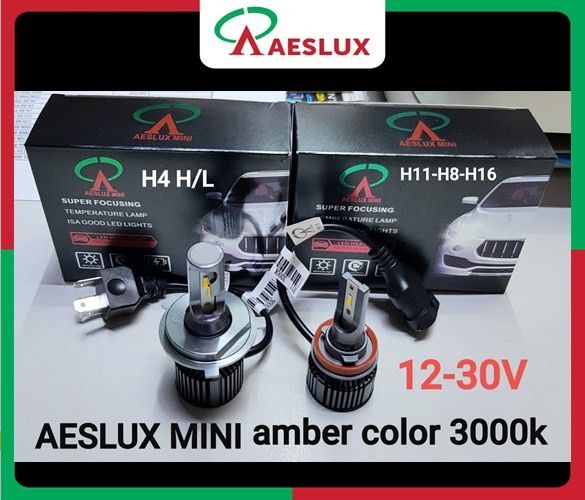 Led Mobil Aeslux Mini 3000K Kuning H11 | Lazada Indonesia