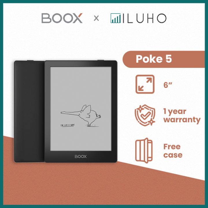 Onyx Boox Poke 5 E Ink Tablet Reader 6 Inch Quad Core Processor Android ...