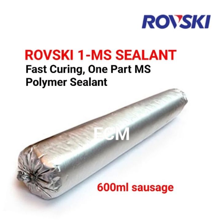 ROVSKI 1-MS Sealant (600ml) Low Modulus Fast Curing One Part Modified ...
