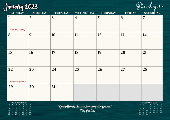 KG TABLE CALENDAR a4 size (8.3x11.7inches) | Lazada PH