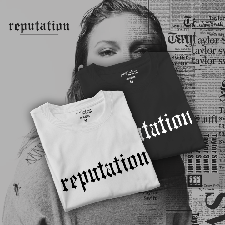 TAYLOR SWIFT SHIRT REPUTATION INSPIRED SHIRT TSHIRT ROUNDNECK UNISEX ...
