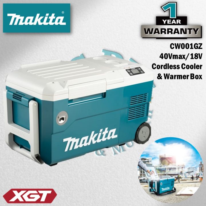 MAKITA CW001GZ 40Vmax/ 18V Cordless Cooler & Warmer Box | Lazada