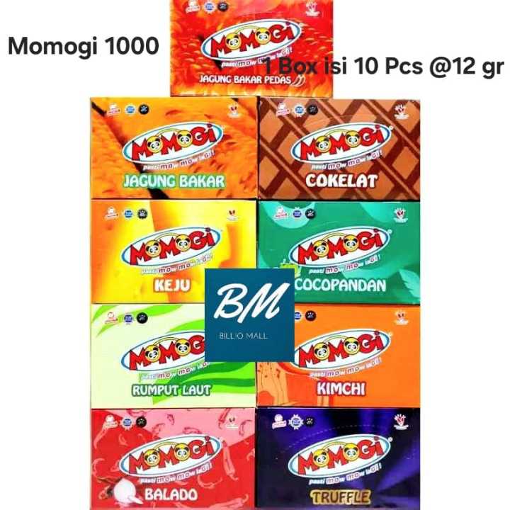 Momogi 1000 Box (isi 10 Pcs) | Lazada Indonesia