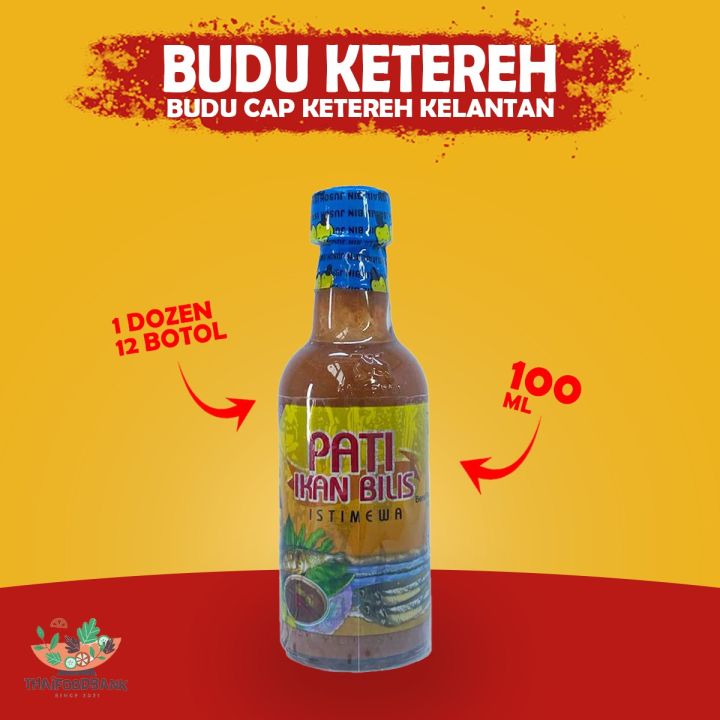 Budu Cap Ketereh Kelantan Halal Food No 1 Kelantan (100ml) | Lazada