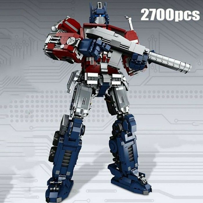 Brick Super 18K 661 Transformers Optimus Prime Deformation Heroes ...