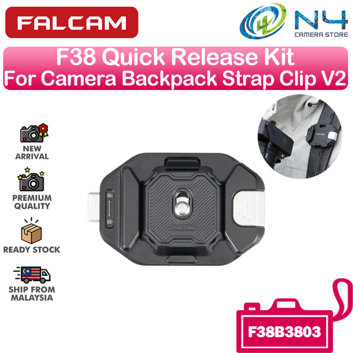 Falcam F38 Quick Release Kit For Camera Backpack Strap Clip V2 F38B3803 ...