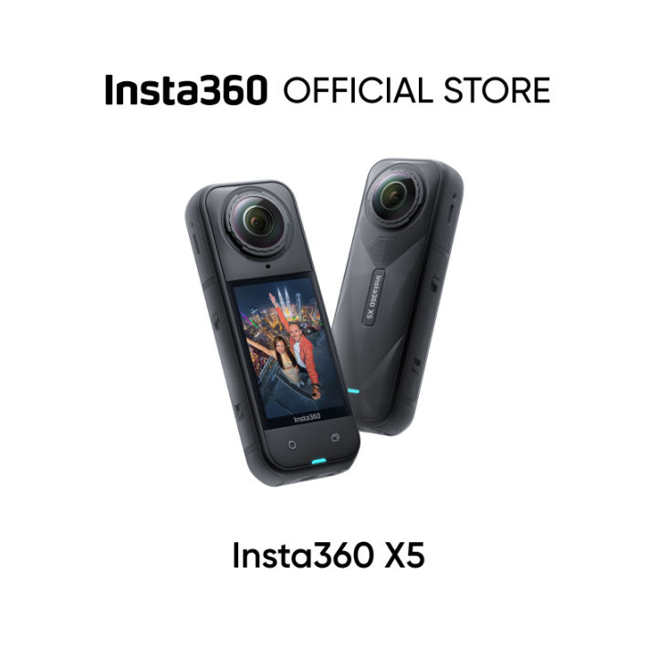 Insta360 X5 - Waterproof 8K 360° Action Camera, Leading Low Light ...
