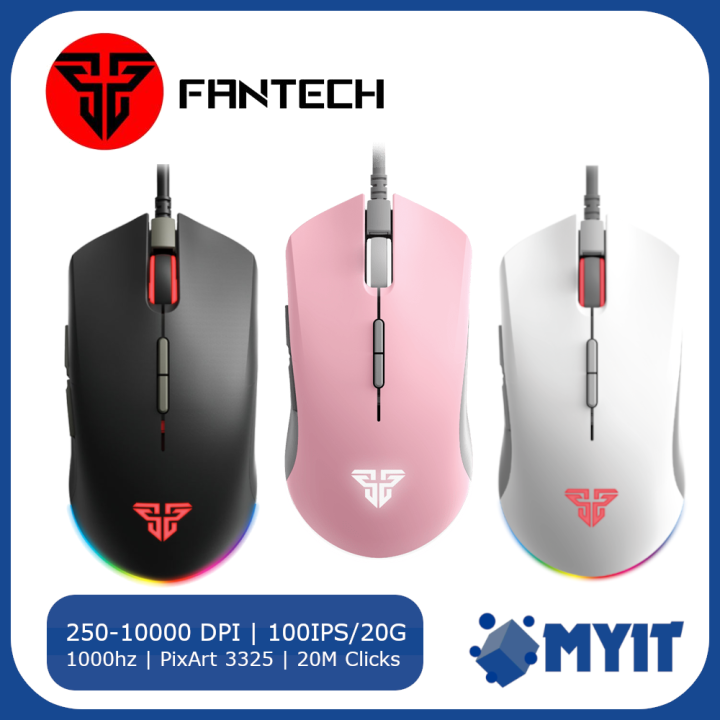 Fantech X17 Blake Gaming Mouse with Pixart Sensor 3325 On-board Memory ...