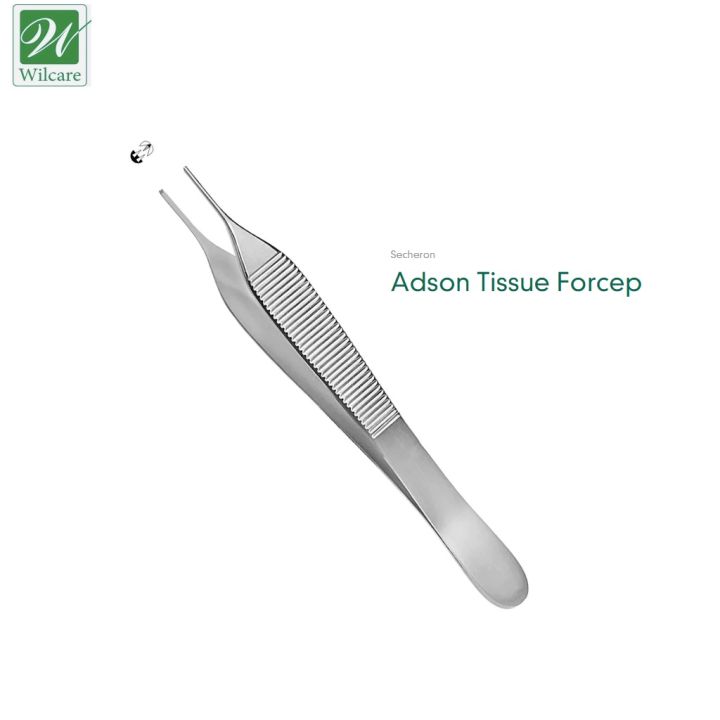 Adson Tissue Forceps 4 3/4" (with teeth) SECHERON Nursing Instruments ...