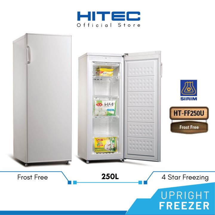 Hitec Upright Freezer 250L Frost Free HT-FF250U | Lazada