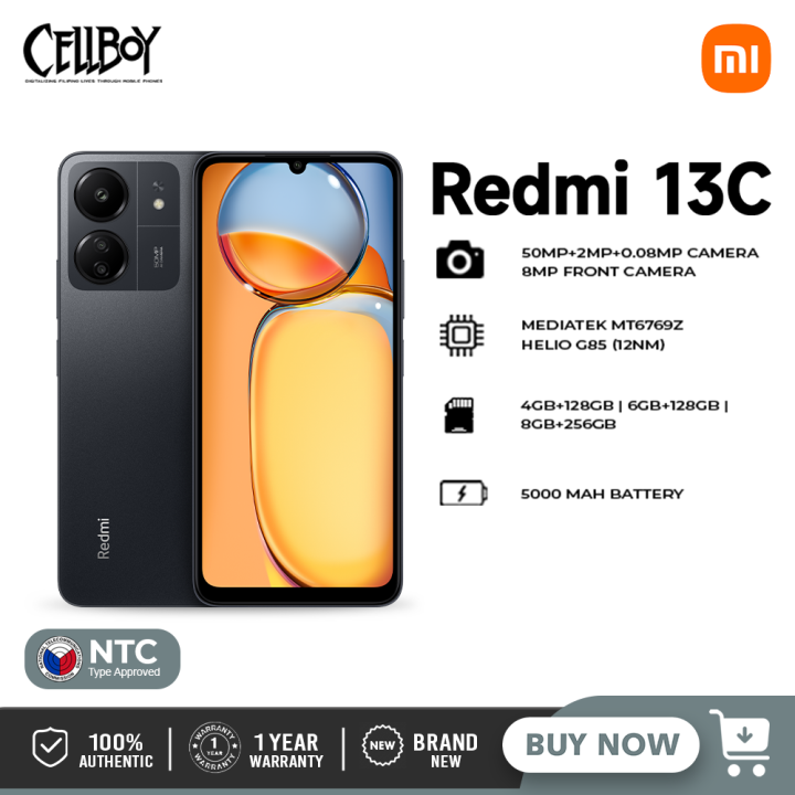 Xiaomi Redmi 13C 6Gb+128Gb | 8Gb+256Gb | Lazada PH