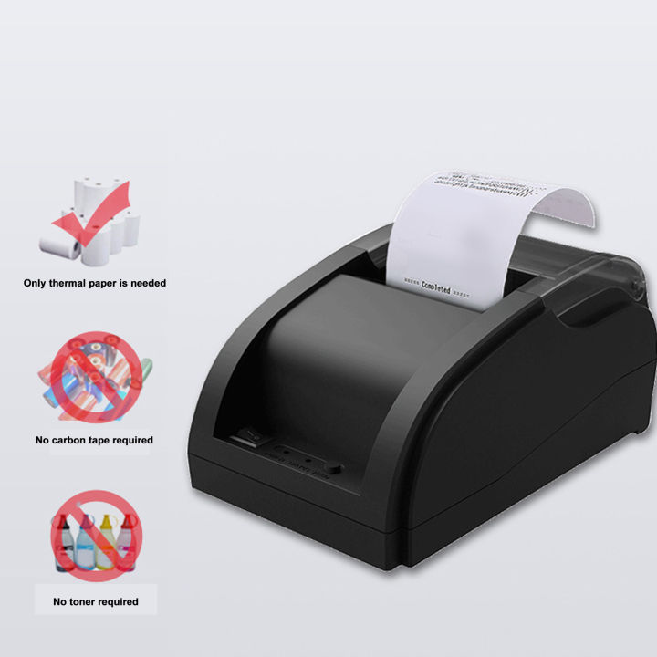Thermal Printer POS Thermal Receipt Printer USB Easy Paper Set ...