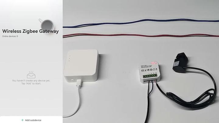 tuya Graffiti Smart Meter Zigbee Current Transformer CT Popular Models ...