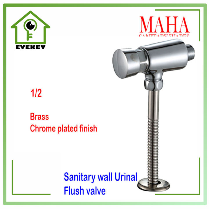 Sanitary ware urinal flush valve 1/2 valve Chrome finish MAHA 116 ...