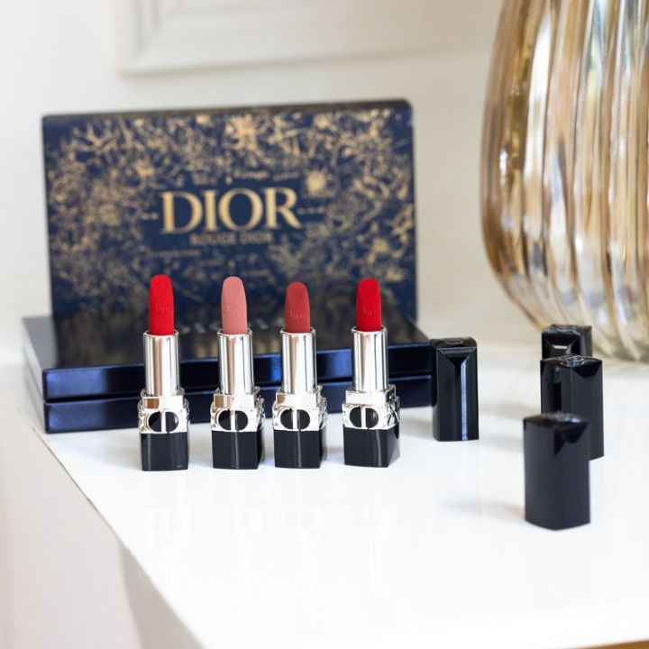 เซ็ตลิปสติก Dior Rouge Mini Lipstick 4 x 1.5g (999/110/720/760 ...