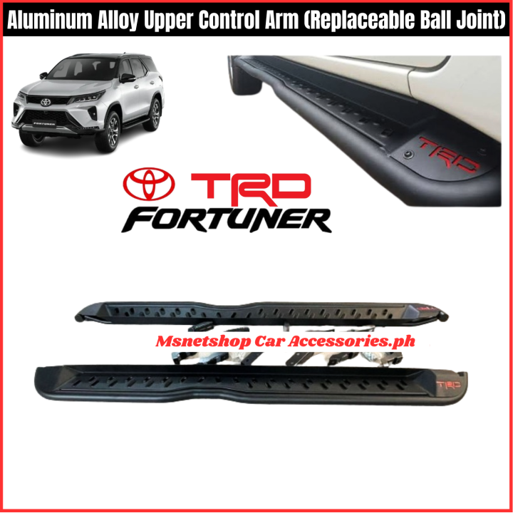 TOYOTA FORTUNER 2016-2023 TRD SIDE STEPBOARD/SIDE STEP RUNNING BOARD ...