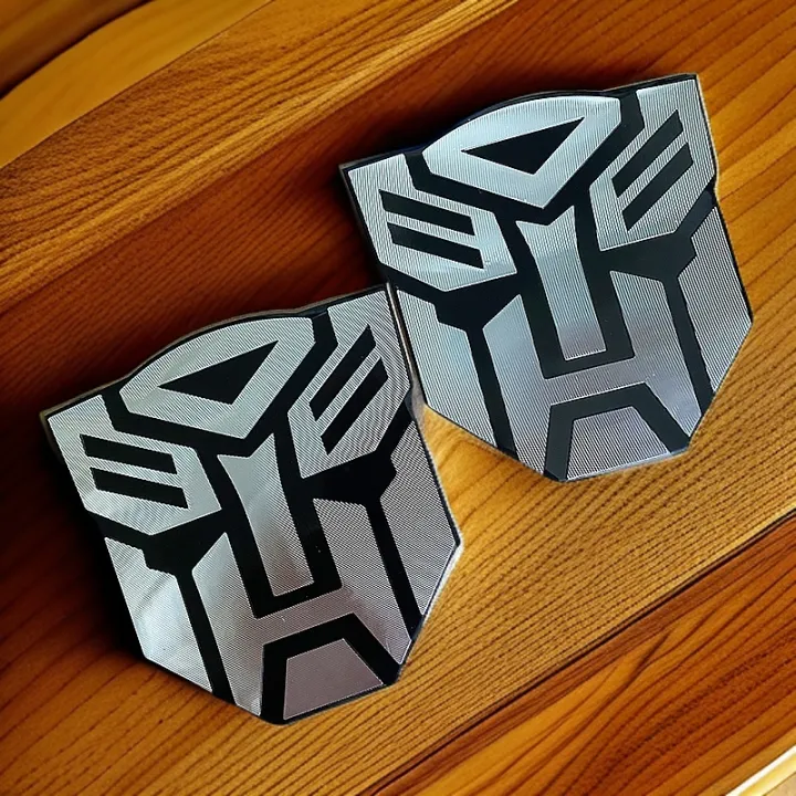 3D Metal Logo Autobot Transformers Emblem Badge Graphics Decal Car ...