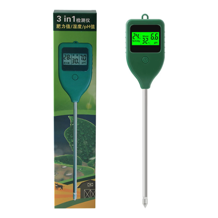 Soil Tester Soil Moisture Meter Soil Moisture/Fertility Testing Meter ...