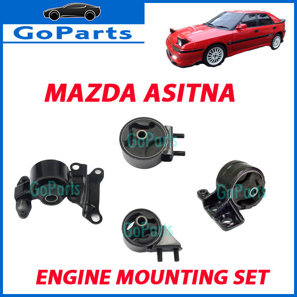MAZDA ASTINA ENGINE MOUNTING SET 4PCS | Lazada