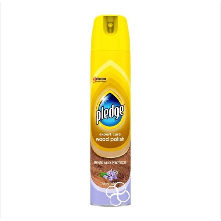 Pledge Wood Furniture Polish, Classic or Lavender, 250mL | Lazada PH