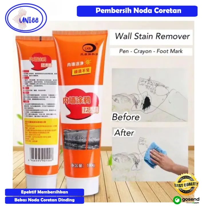 Pembersih Noda Coretan Tembok Dinding Ampuh dan Aman Wall Stain Remover ...