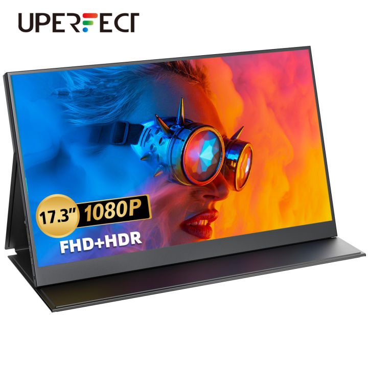 UPERFECT [Local delivery] 17.3Inch 1080P/2K Monitor FHD Dual USB C ...