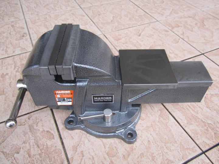 Harden 150mm Heavy Duty Table Bench Vise with Anvil, Bench Vise | Lazada