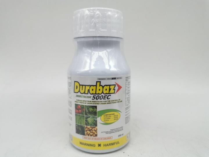 DURABAZ PROFENOFOS 500 EC INSECTICIDE 250 ML same as SELECRON | Lazada PH