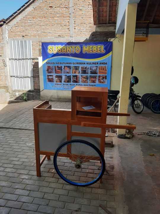 Gerobak Cilok Dorong | Lazada Indonesia