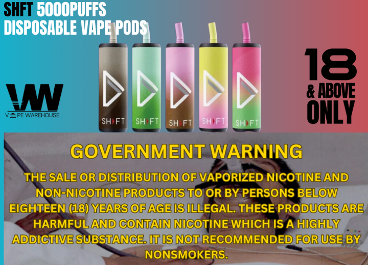 SHFT 5000 Puffs Disposable Vape Pods shift | Lazada PH