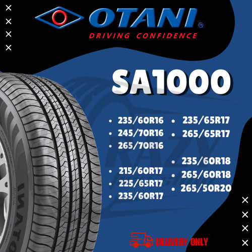 OTANI SA1000 16 17 18 20 inch CAR KERETA TYRE TIRE TAYAR SIZE MADE IN ...