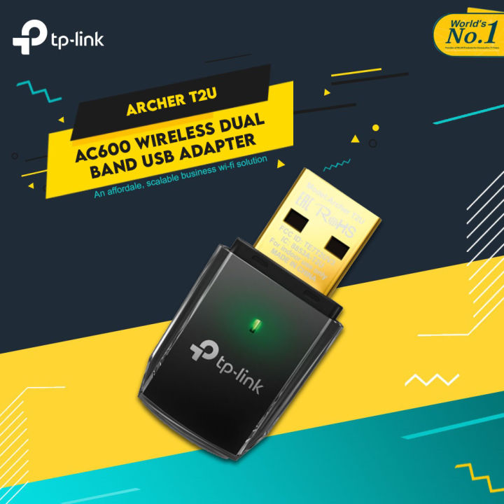 tp-link Archer T2U AC600 Wireless Dual Band Adapter | Adapter | Network ...